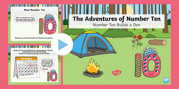 👉 The Adventures of Number Ten Story PowerPoint