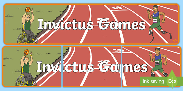 FREE! - Invictus Games Time and Place Banner (teacher made)
