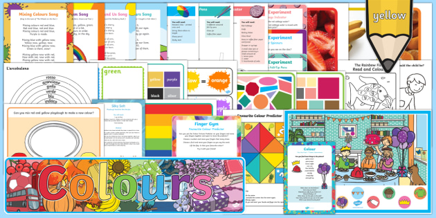 Colour Childminder EYFS Resource Pack (teacher made)