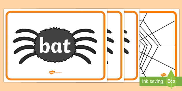 Rhyming String Spider Webs Resource Pack