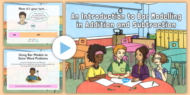 An Introduction to Bar Modelling In Addition and Subtraction PowerPoint