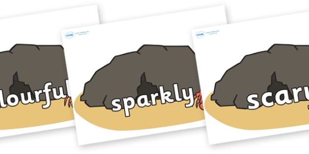 Wow Words on Caves (teacher made)