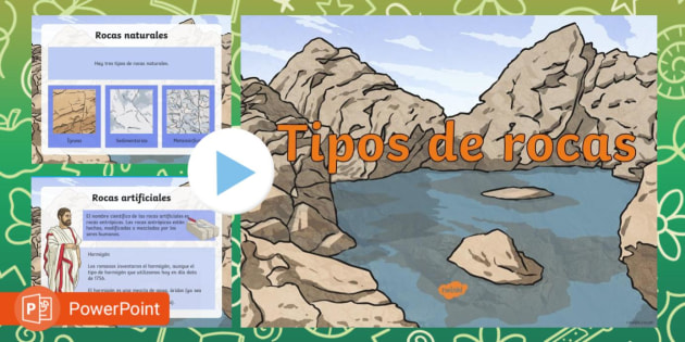 Hoja De Trabajo Imprimible Sobre Tipos De Rocas