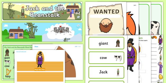 Jack and the Beanstalk Role-Play Pack (teacher made)