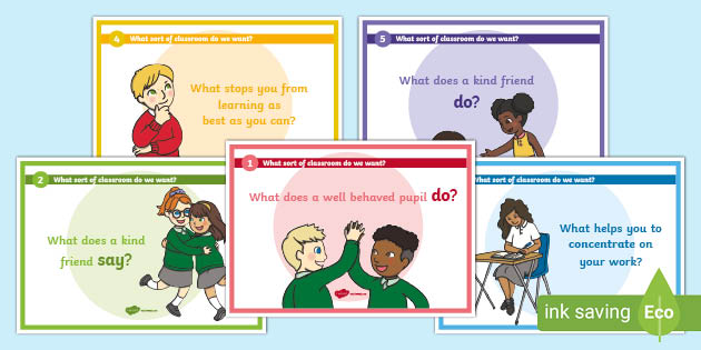 Behaviour for Learning Blether Stations - CfE - Twinkl