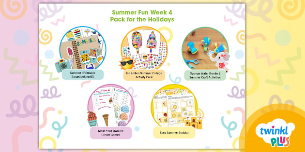 Holiday Activity Packs | twinkl.co.uk