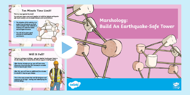 Spaghetti And Marshmallow Earthquake Lab Sixth Grade Pasta Structure