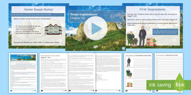 GCSE Great Expectations Chapter 25 Lesson Pack - Requests English KS3/4