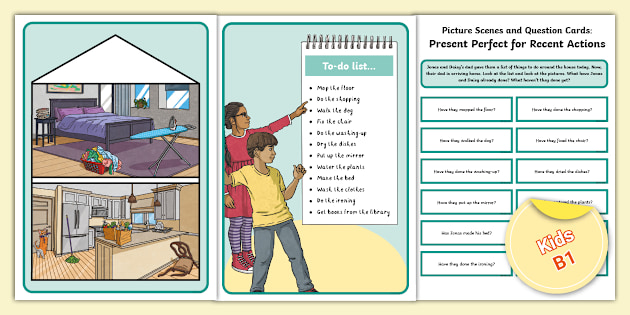 Present Perfect Lessons | twinkl.co.uk