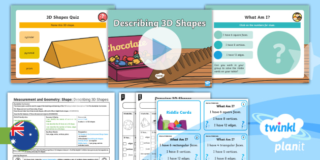 Year 2 Shape: Properties of Shapes Lesson 2