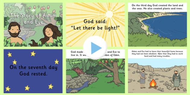 Adam and Eve Story PowerPoint (teacher made)