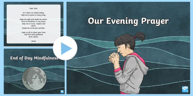 KS2 Evening Prayer and Mindfulness PowerPoint