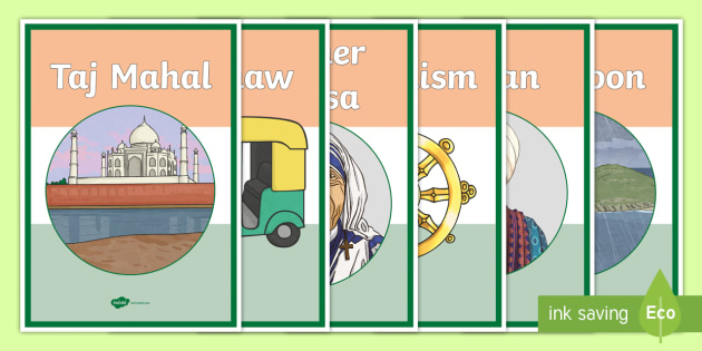 India Poster | Geography Display