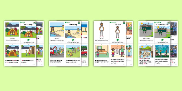 Level 4 Additional Minibooks Weeks 1 to 4 (Teacher-Made)