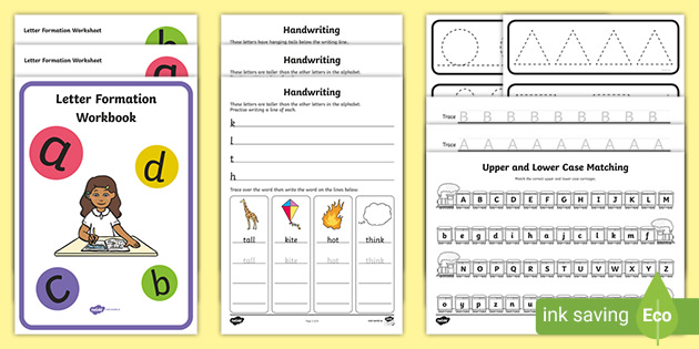 English Senior Infants Handwriting Pack (teacher made)