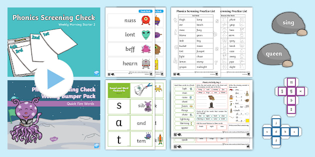 Phonics Screening Survival - Phonics Lesson Plans - Twinkl