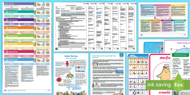 EYFS Reception Under the Sea Bumper Planning Pack