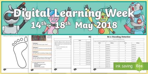 * NEW * Digital Learning Week 2018 Second Level Resource Pack - 2nd level