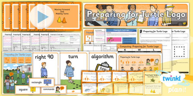 Computing: Preparing For Turtle Logo Year 2 Unit Pack