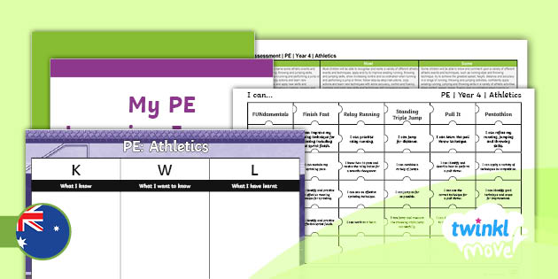 Year 4 Athletics Assessment Pack (teacher made)