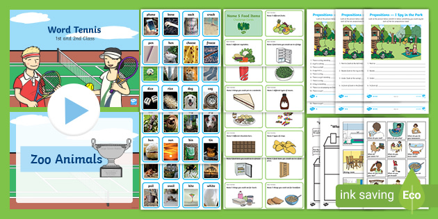 English First/Second Class Oral Language Pack 1 Games