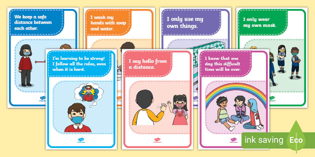 Safety During a Pandemic Classroom Posters (teacher made)