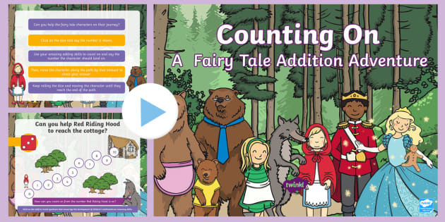 Counting On - A Fairy Tale Addition Adventure PowerPoint