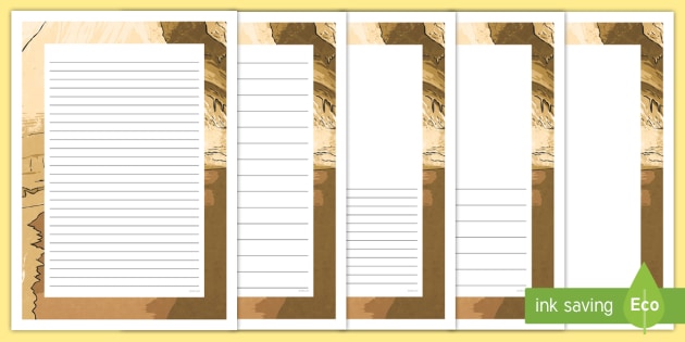 Marble Arch Caves Page Border Pack (teacher made)