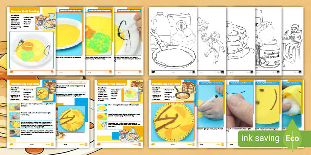 Shrove Tuesday Art Activities Pack (teacher made)