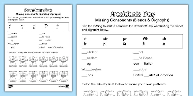 Blends And Digraphs Worksheets 2nd Grade