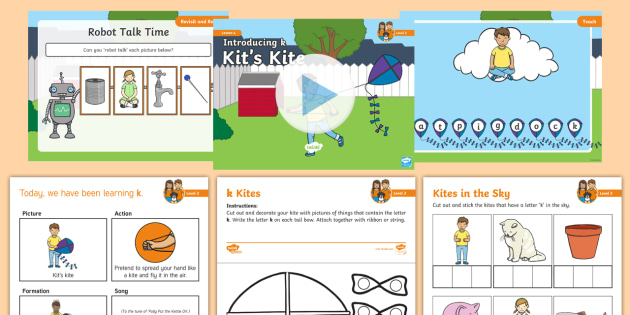 'k' Phoneme Lesson Plan Level / Phase 2 Week 3 Lesson 4