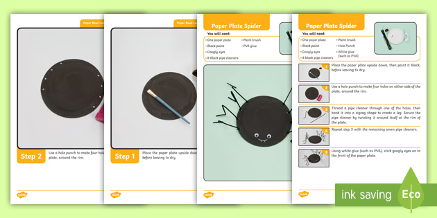 Paper Plate Spider Craft | Save time planning