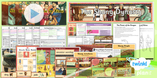 History: The Shang Dynasty UKS2 Unit Pack (teacher made)