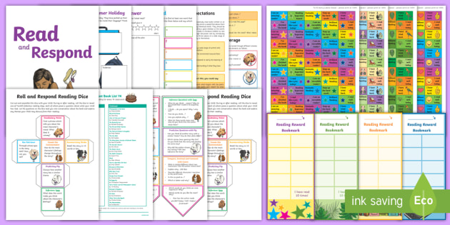 Year 4 Reading At Home Resource Pack (teacher made)