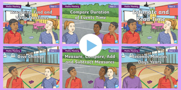 Year 3 Measurement Maths Mastery PowerPoint Resource Pack
