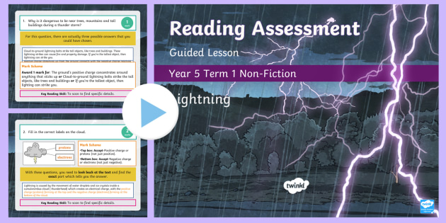 Year 5 Reading Assessment Non-Fiction Term 1 Guided Lesson PowerPoint