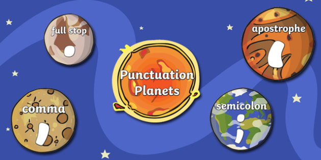 Punctuation Plants Space Display