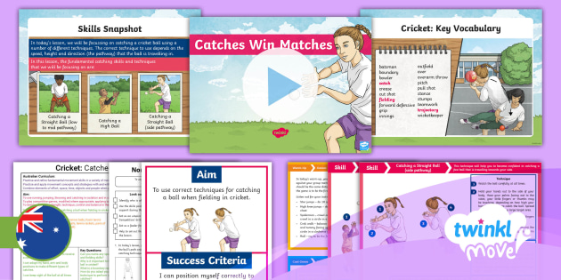 FREE! - Y4 Striking and Fielding Lesson 1: Catches Win Matches