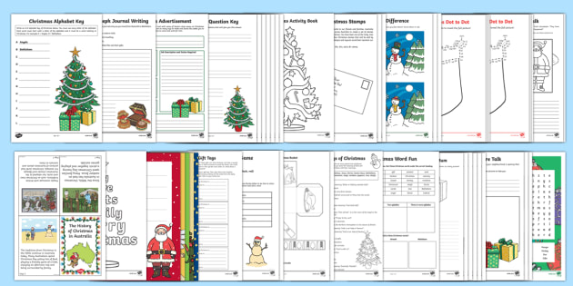 Australian Christmas Craft Pack | Primary Education | Twinkl