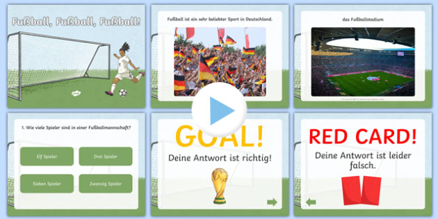 Football in Germany PowerPoint (teacher made)
