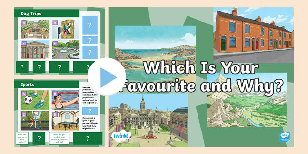 ESL Pictures and Questions PowerPoint Activity | Twinkl