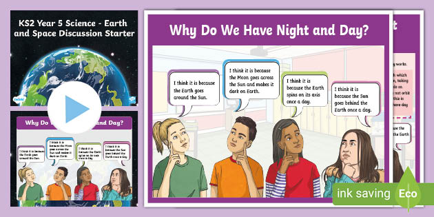 KS2 Year 5 Earth and Space Science Discussion Starter