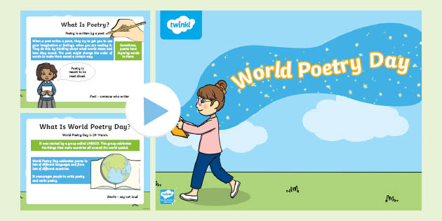 KS1 World Poetry Day PowerPoint | Primary Resources | Twinkl