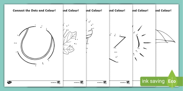 Connect the Dots and Colour (teacher made)