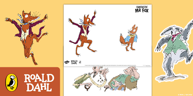 Roald Dahl Fantastic Mr Fox Characters