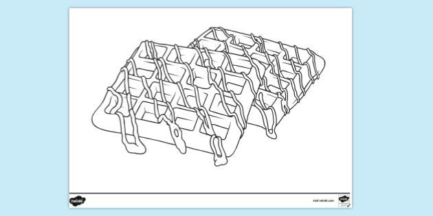 FREE! - Waffle Colouring Sheet (teacher made)