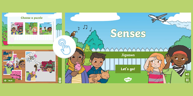 Senses Interactive Games | twinkl.co.uk