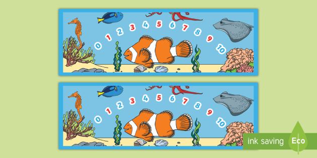 Curved Number Lines | twinkl.co.uk
