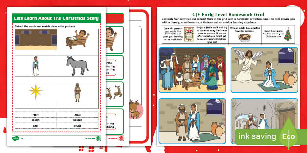 Christmas Activities for Early Level Resource Pack