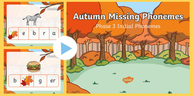 Phase 3 Initial Sounds PowerPoint PowerPoint (Teacher-Made)